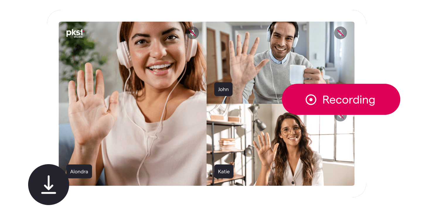 Pkst Studio - Transmite en vivo y comparte